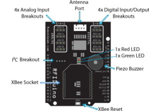 RFIDuino Shield V1.2 - RFID & NFC Chip Implants and Biohacking products