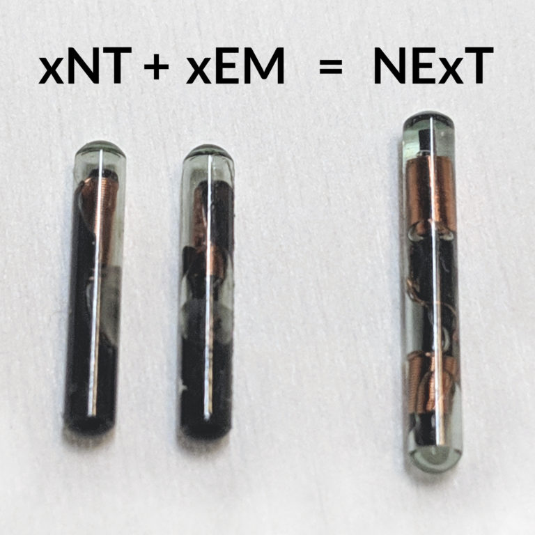 NExT RFID + NFC Chip - RFID & NFC Chip Implants and Biohacking products
