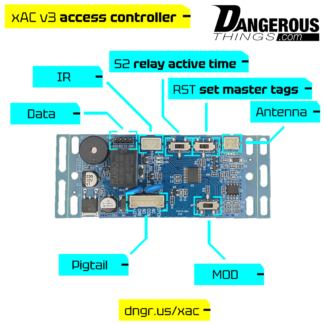 xAC Access Controller - RFID & NFC Chip Implants and Biohacking products